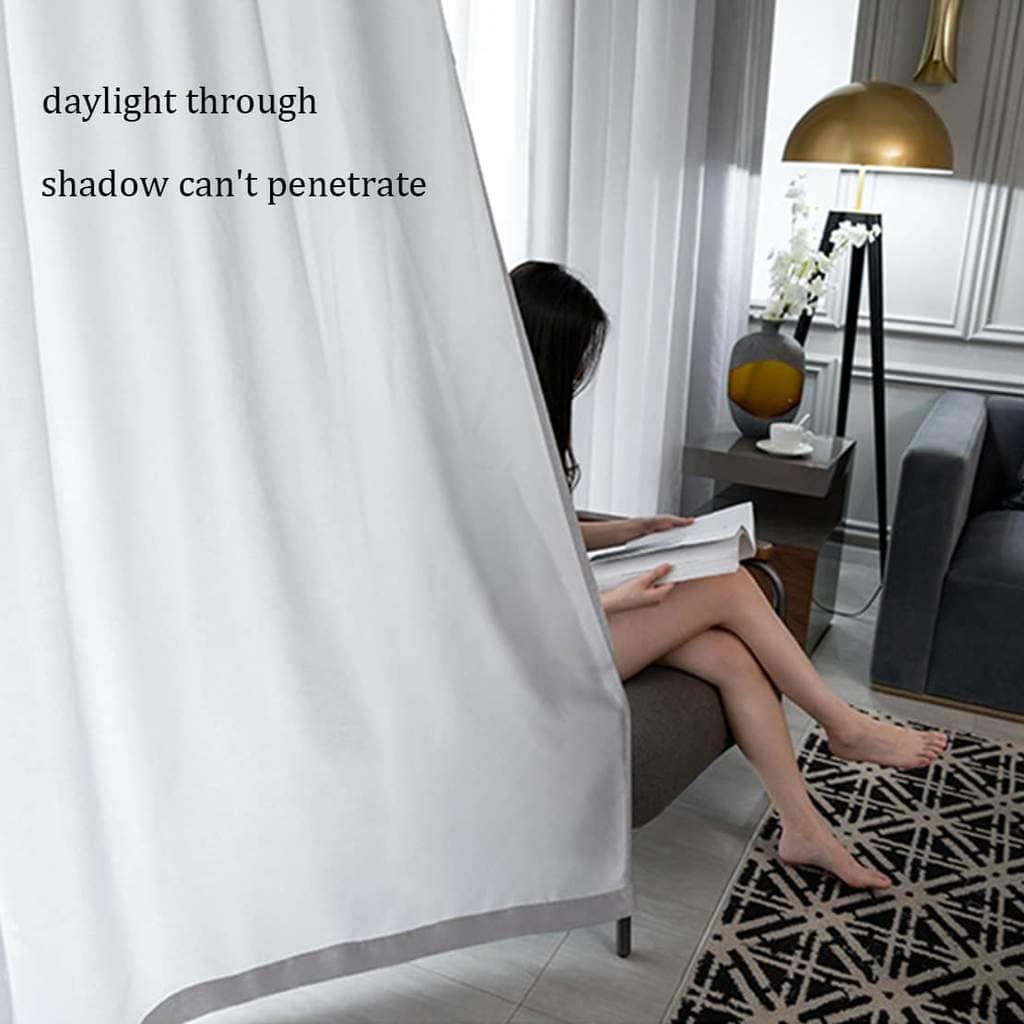 Light Gray Sheer Curtains for Living Room & Bedroom | Window Sheers ...