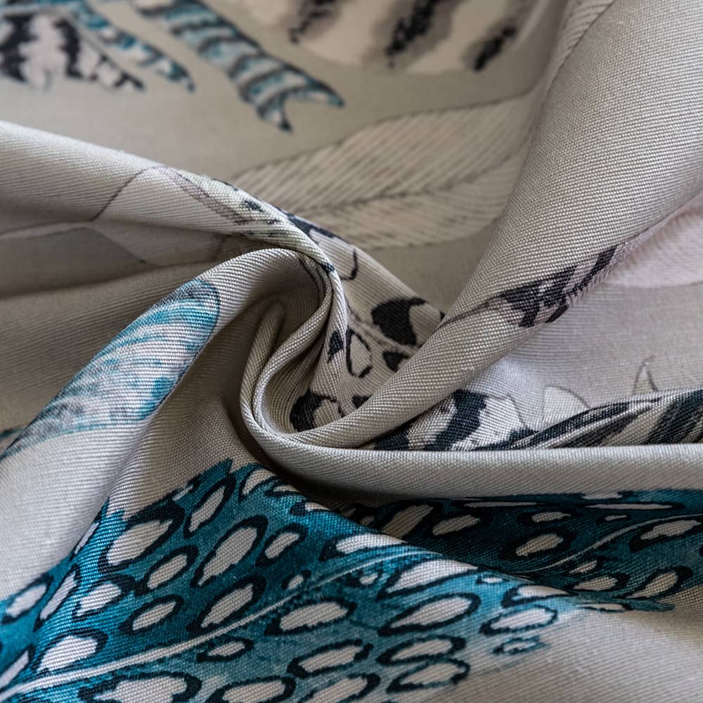 Feather Pattern Curtain – Anady Top