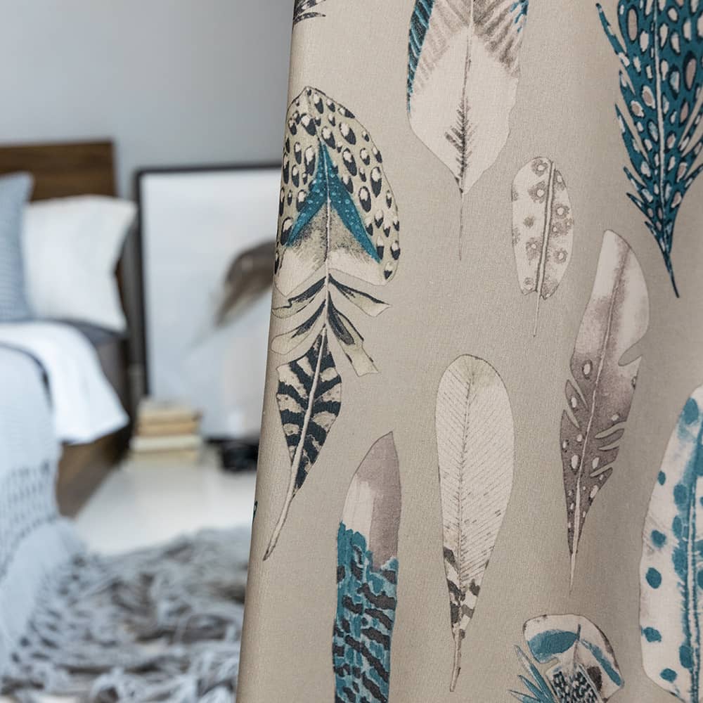 Feather Pattern Curtain – Anady Top